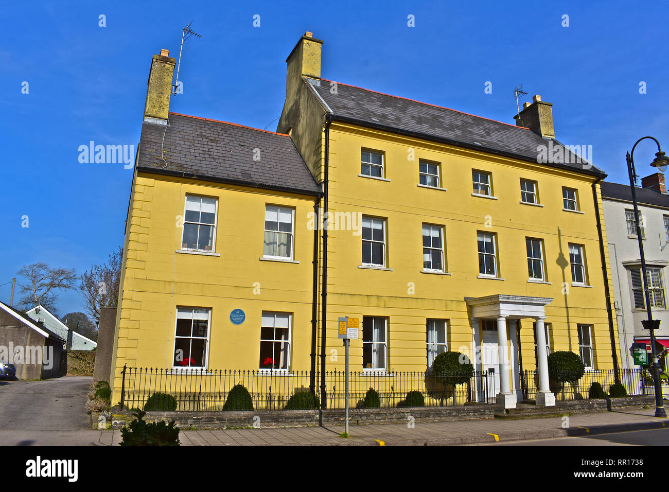 Woodstock house cowbridge hi-res stock photography and images - Alamy