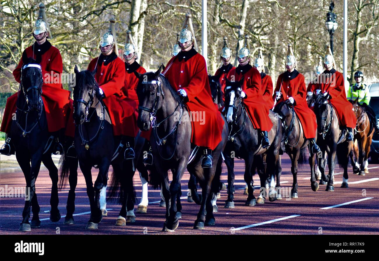 Blues and Royals Stock Photo - Alamy