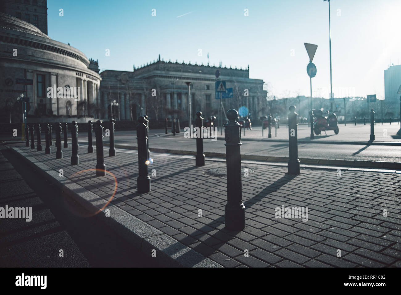 Parking pillar hi-res stock photography and images - Alamy