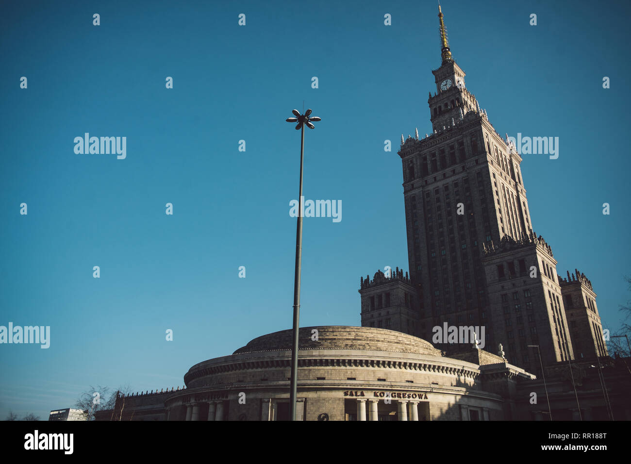 One of the highest building of Europe - Soviet Stalin Palace of Culture ...