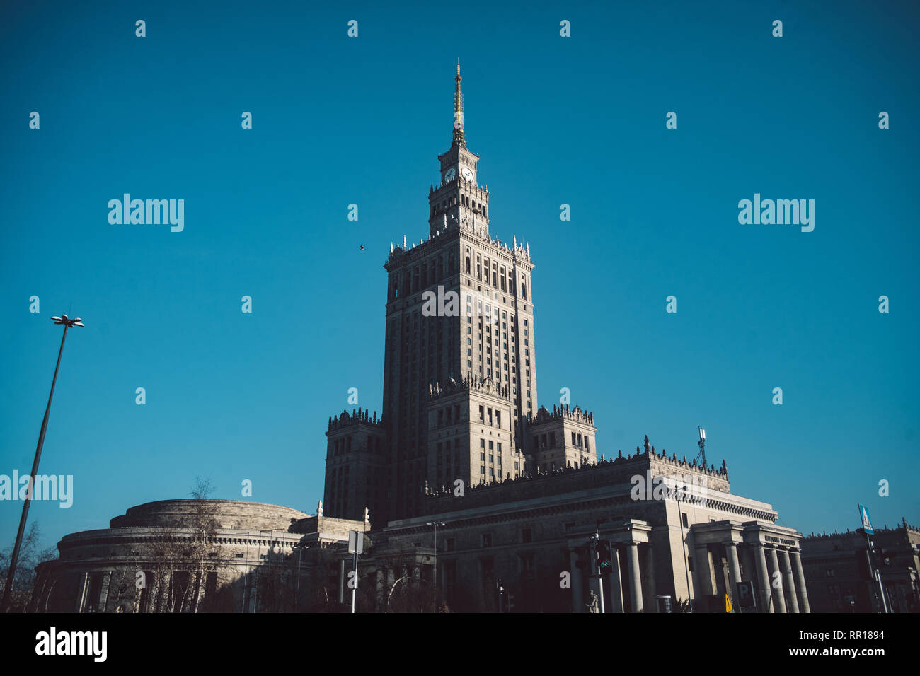 One of the highest building of Europe - Soviet Stalin Palace of Culture ...