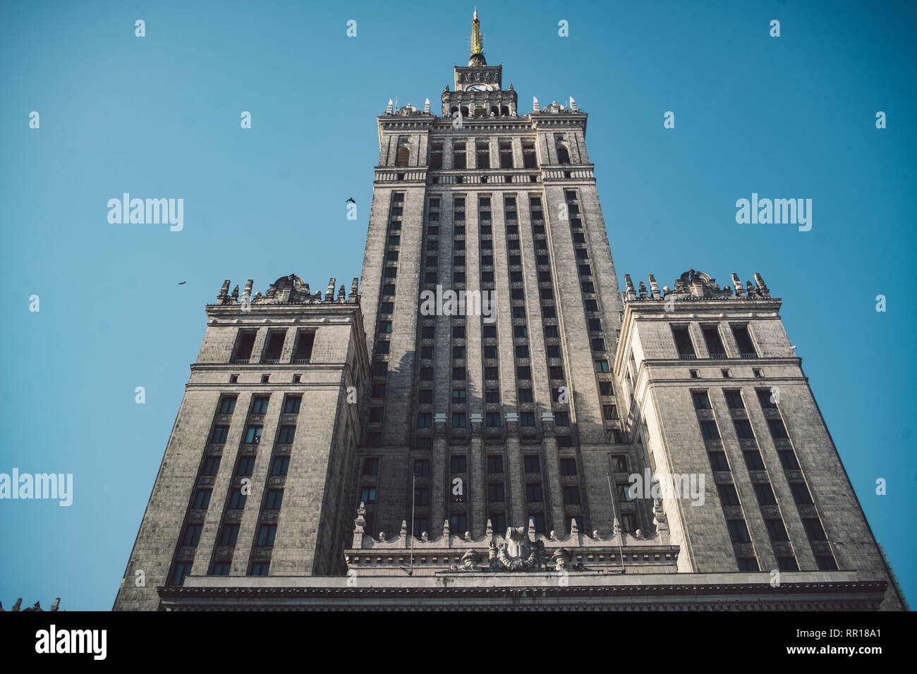 One of the highest building of Europe - Soviet Stalin Palace of Culture ...