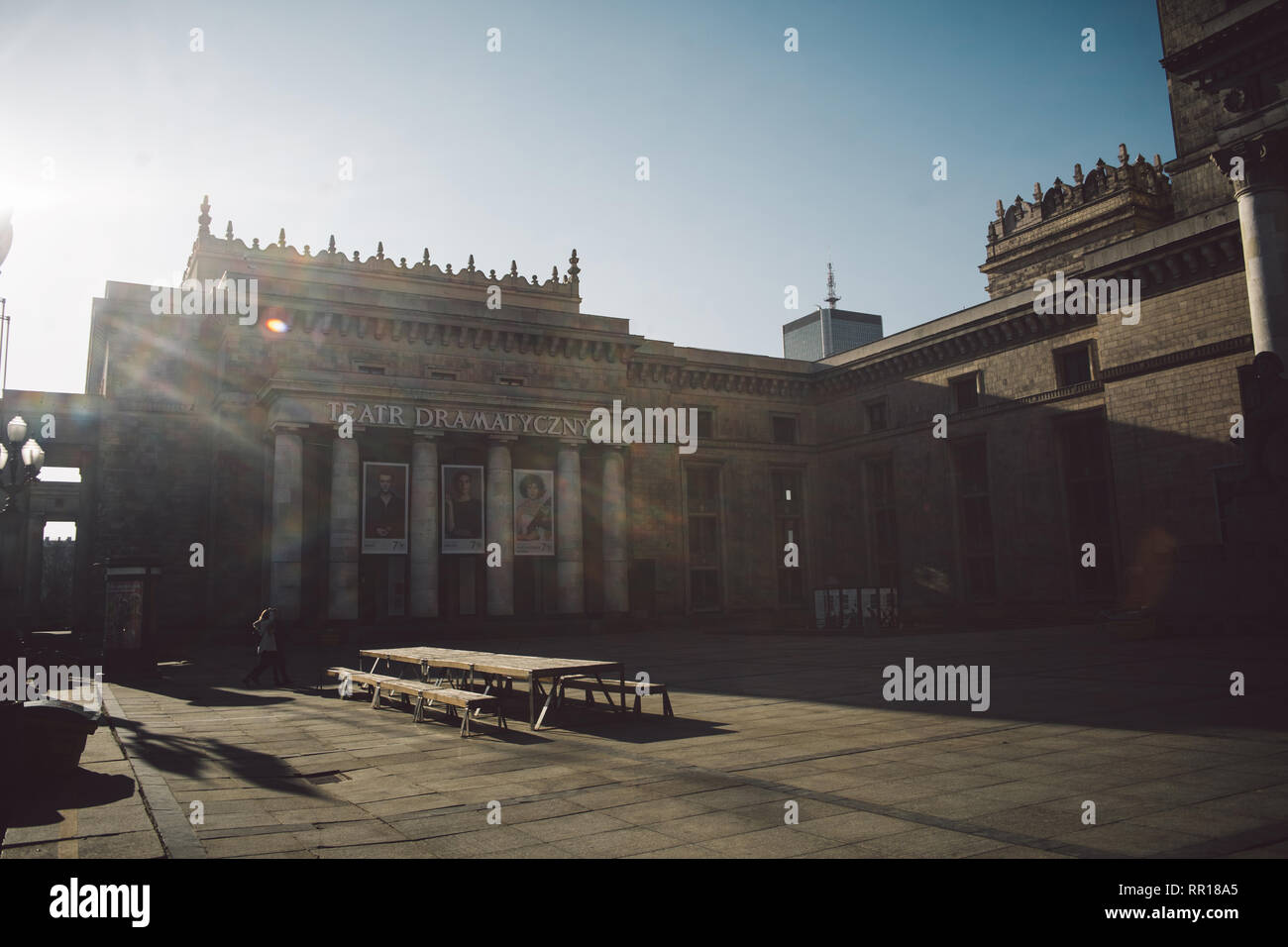 One of the highest building of Europe - Soviet Stalin Palace of Culture ...