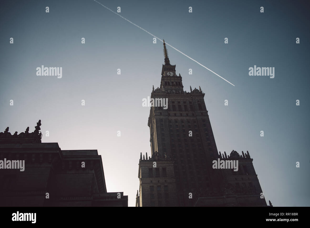 One of the highest building of Europe - Soviet Stalin Palace of Culture ...