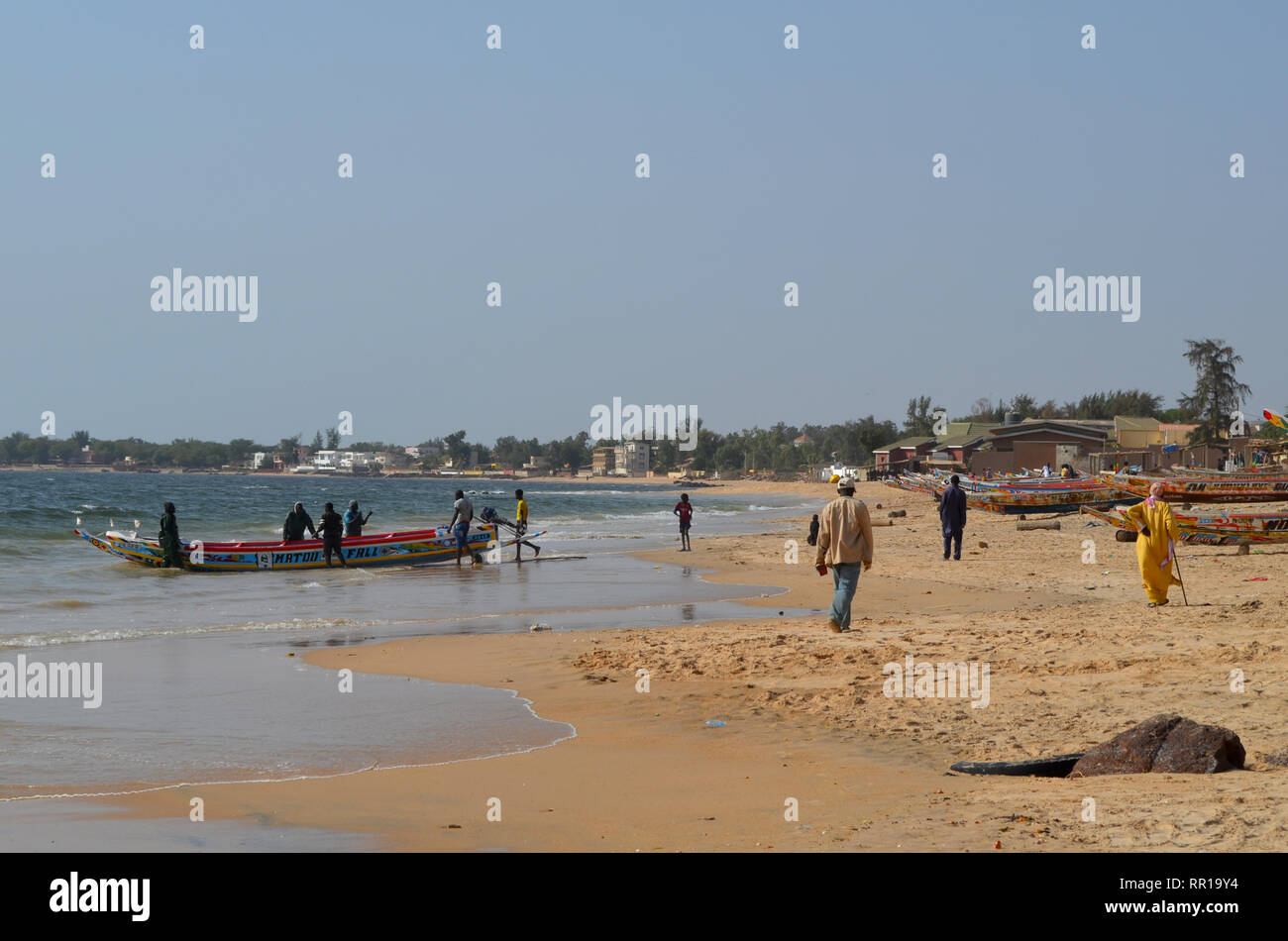 African coastal village senegal hi-res stock photography and images - Alamy