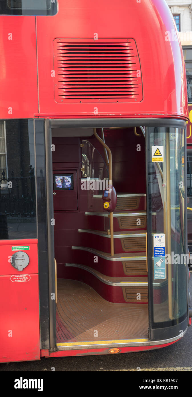 Double Decker Bus Stairs