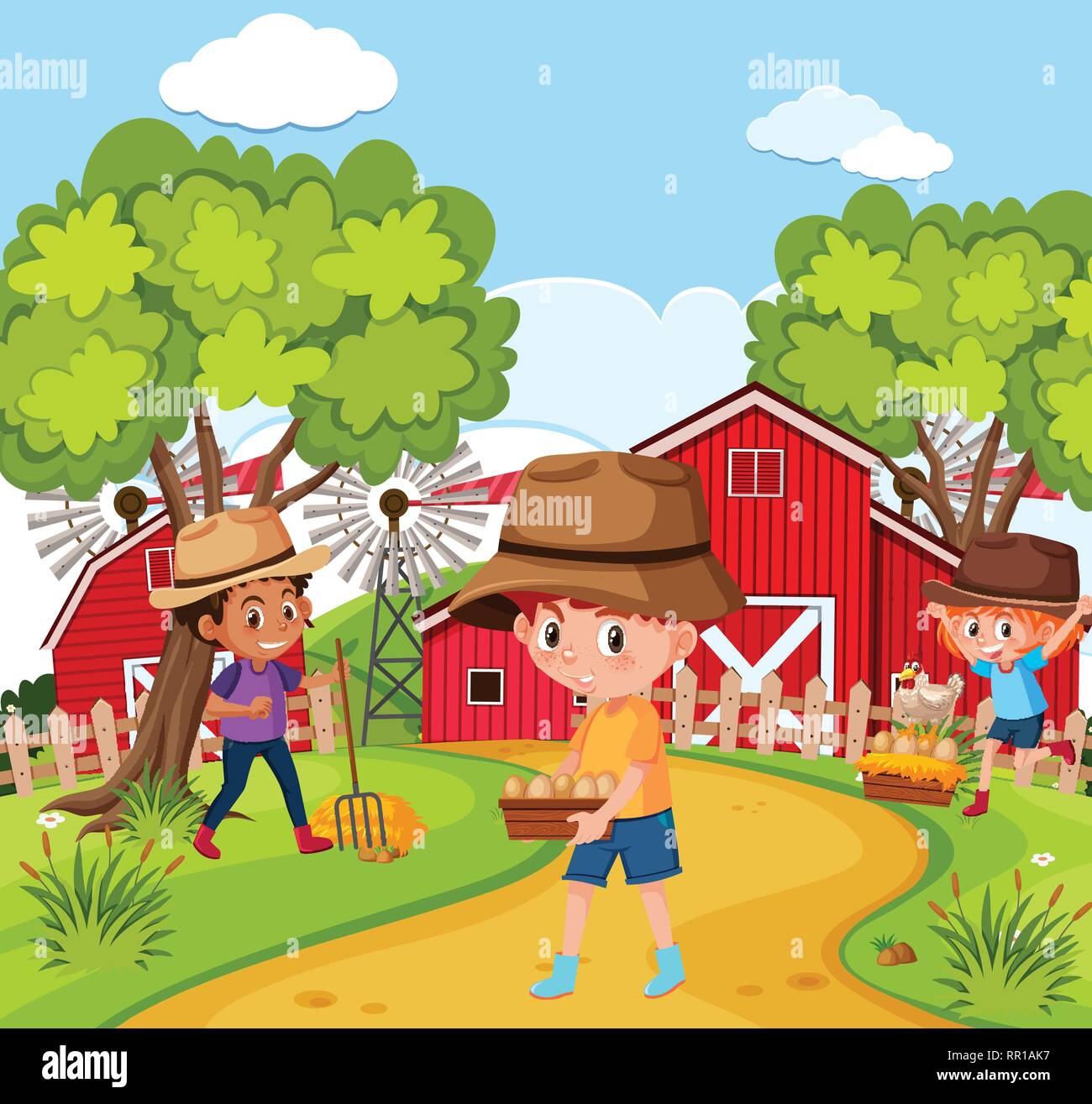 Farmer Clipart For Kids