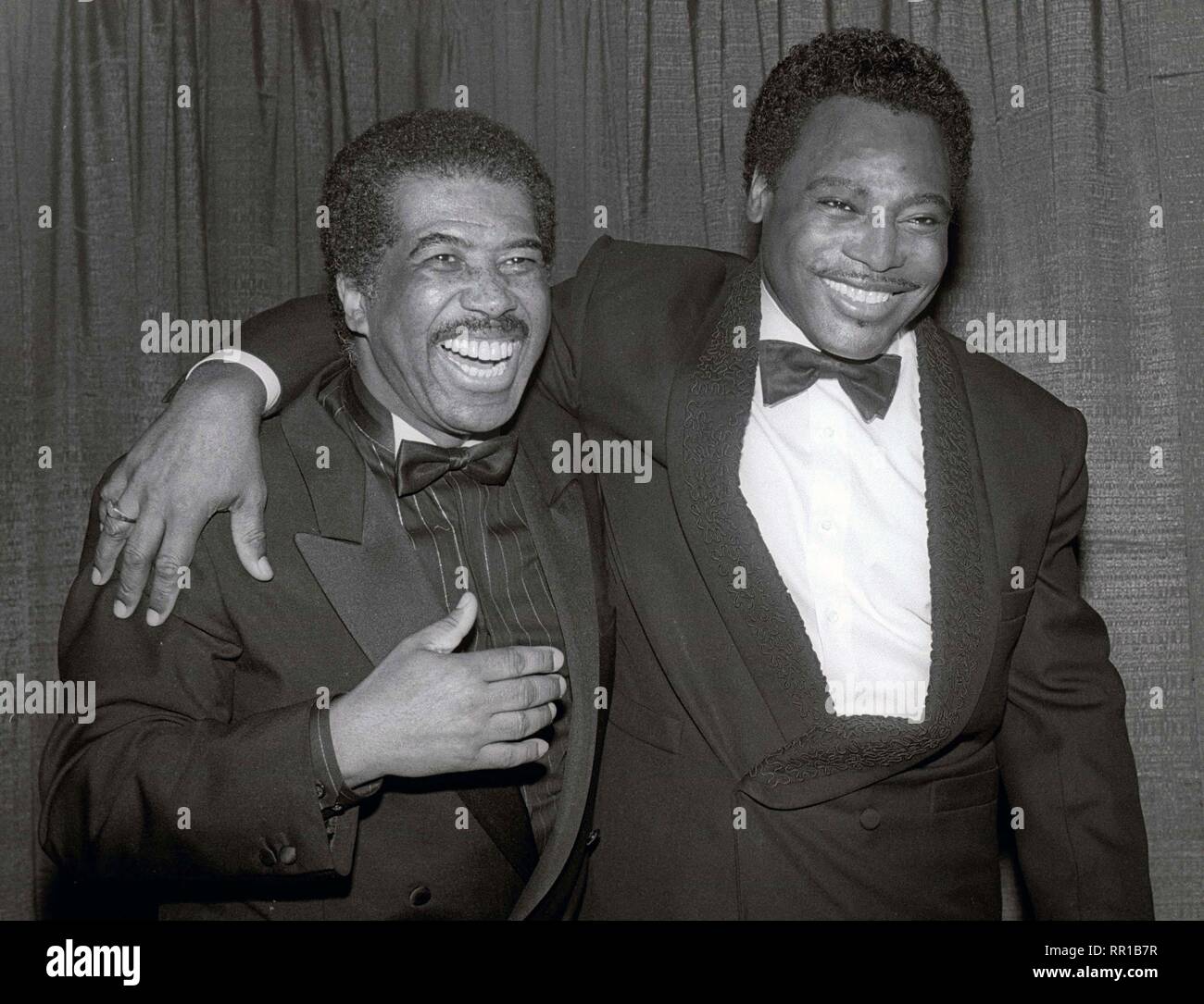 Ben E. King and George Benson 1990 Rock and Roll Hall of Fame Photo By ...