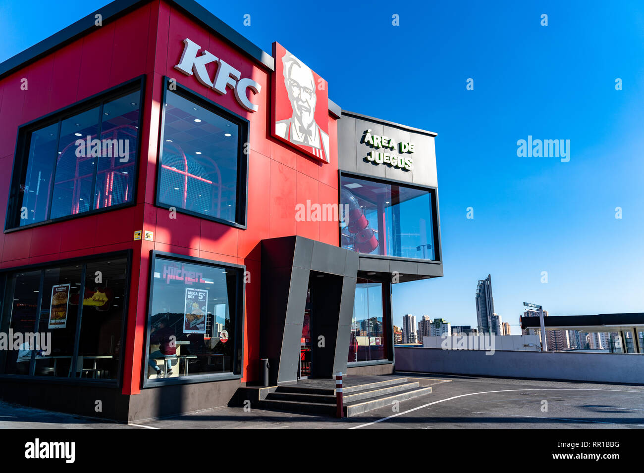 Kfc spain hi-res stock photography and images - Alamy