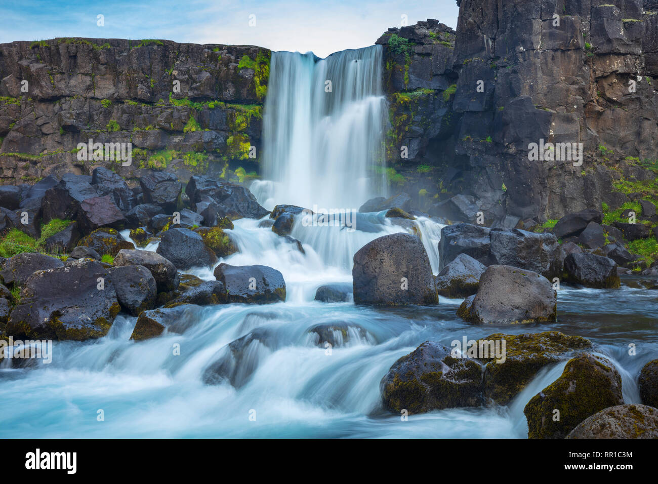 Oxara waterfalls hi-res stock photography and images - Alamy