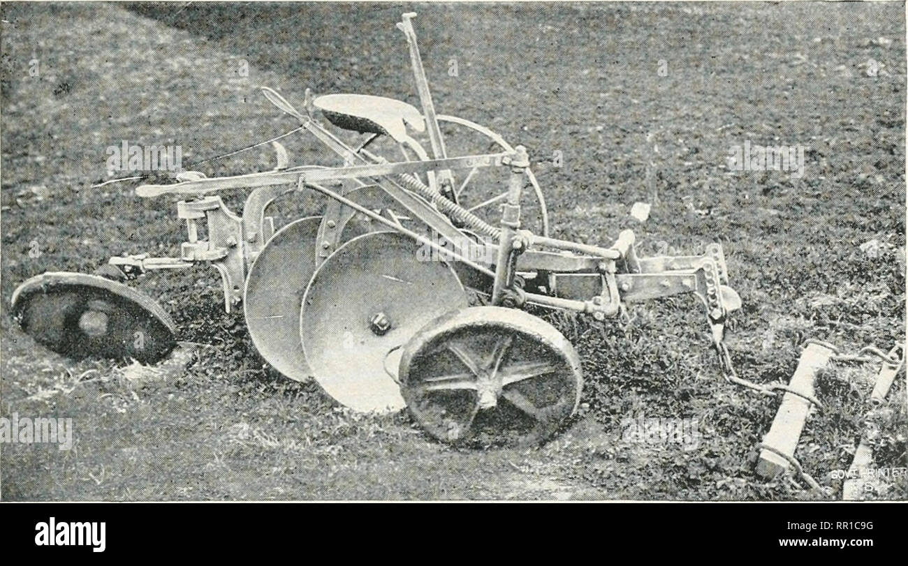 Double furrow plough hi-res stock photography and images - Alamy
