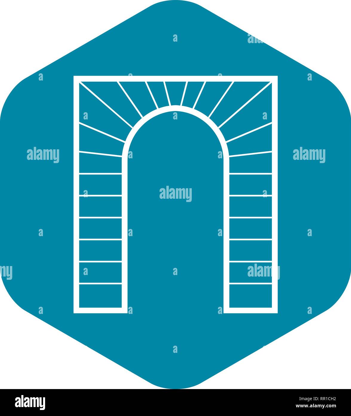 Arch icon, simple style Stock Vector Image & Art - Alamy