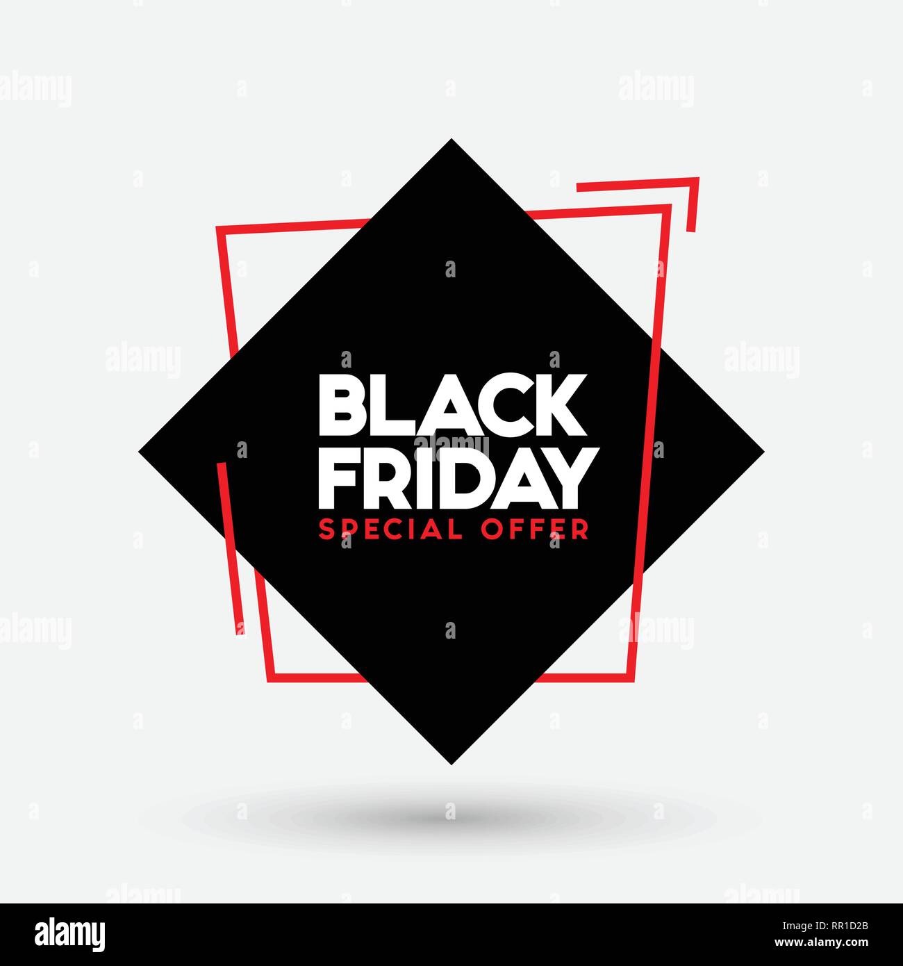 Black Friday sale vector illustration Stock Vector Image & Art - Alamy