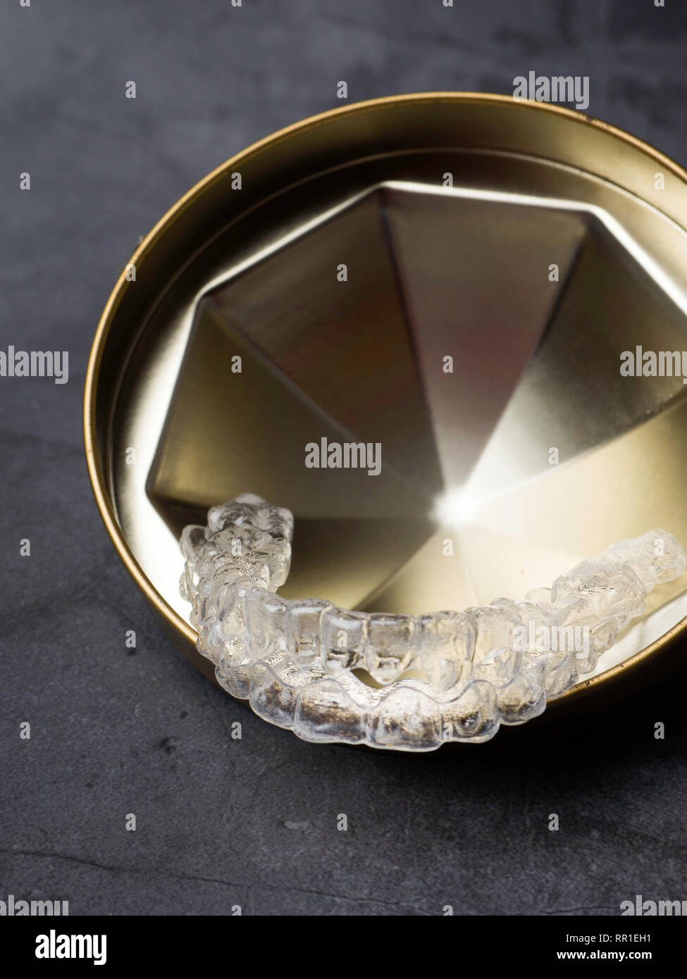 Invisible orthodontics aligning teeth hi-res stock photography and ...
