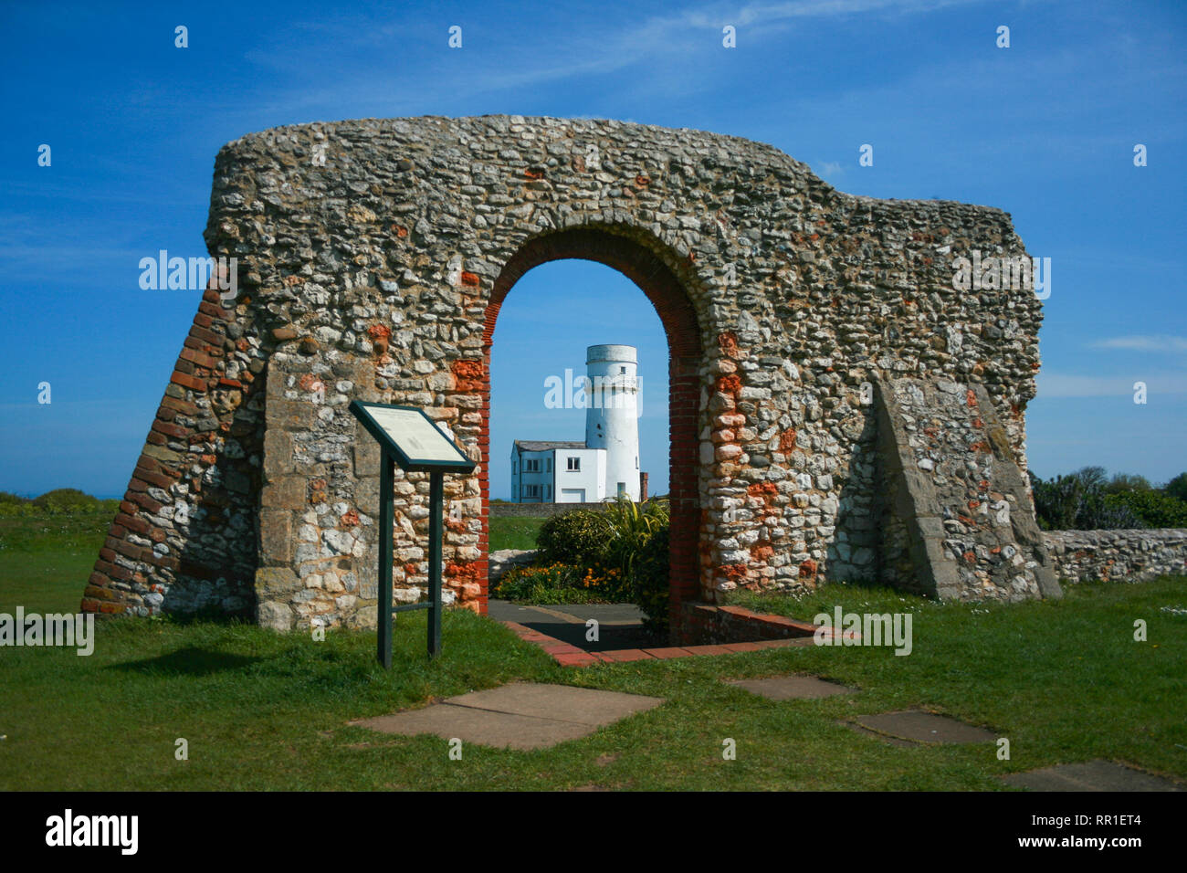 Lighthouse, Hunstanton, Norfolk, UK Stock Photo - Alamy