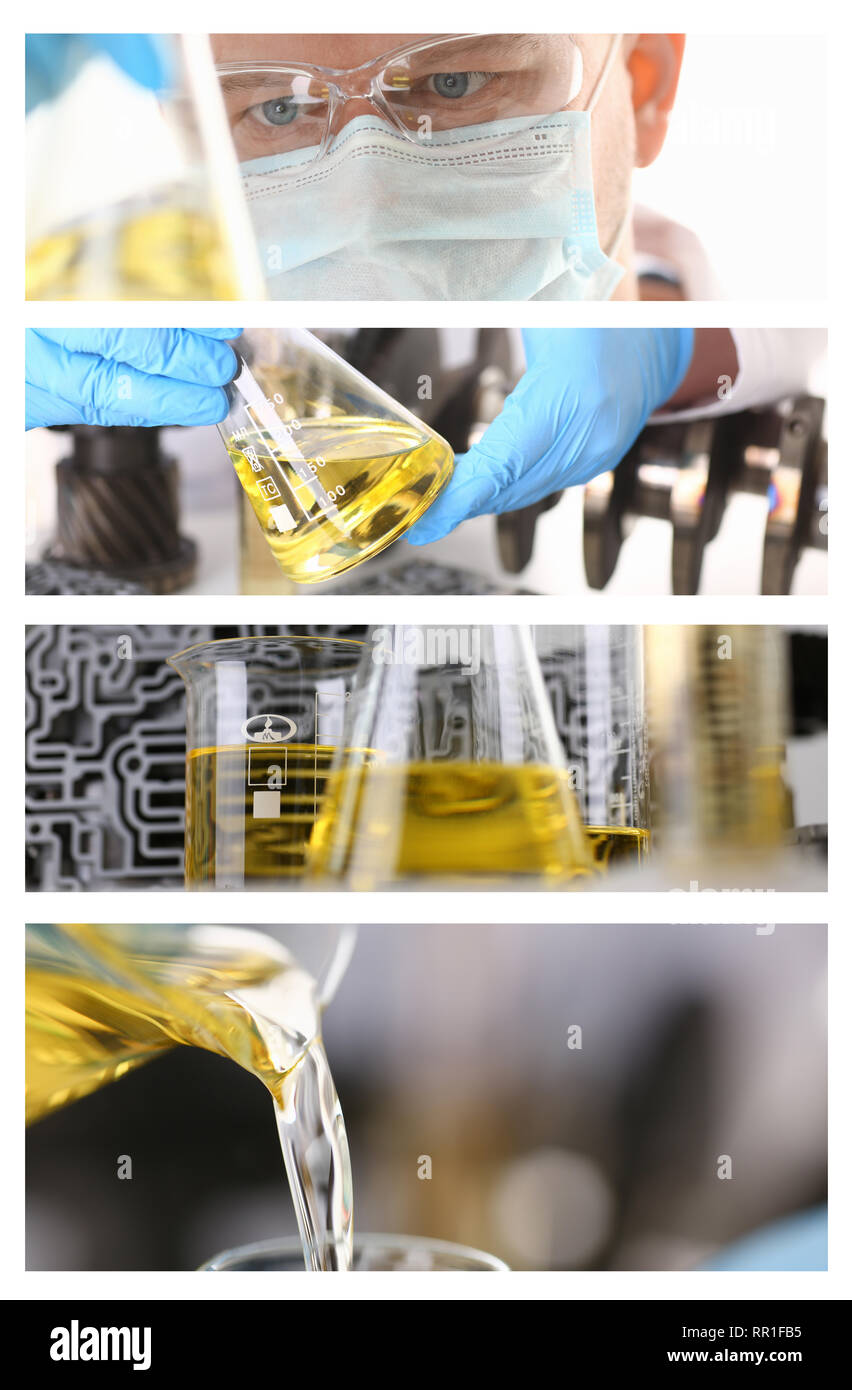 A portrait of a young surgeon chemist doctor Stock Photo - Alamy
