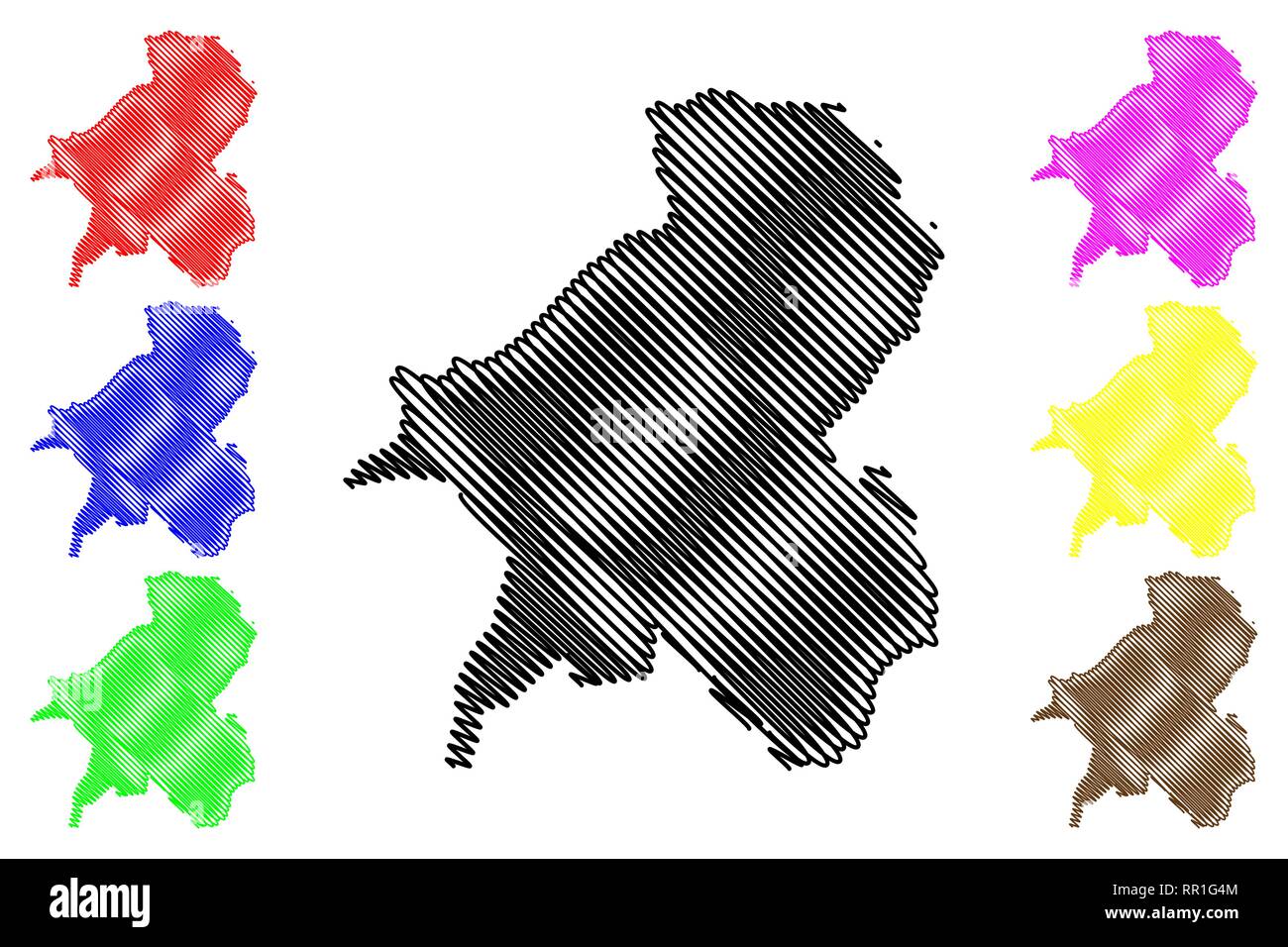 Taraba State (Subdivisions of Nigeria, Federated state of Nigeria) map ...