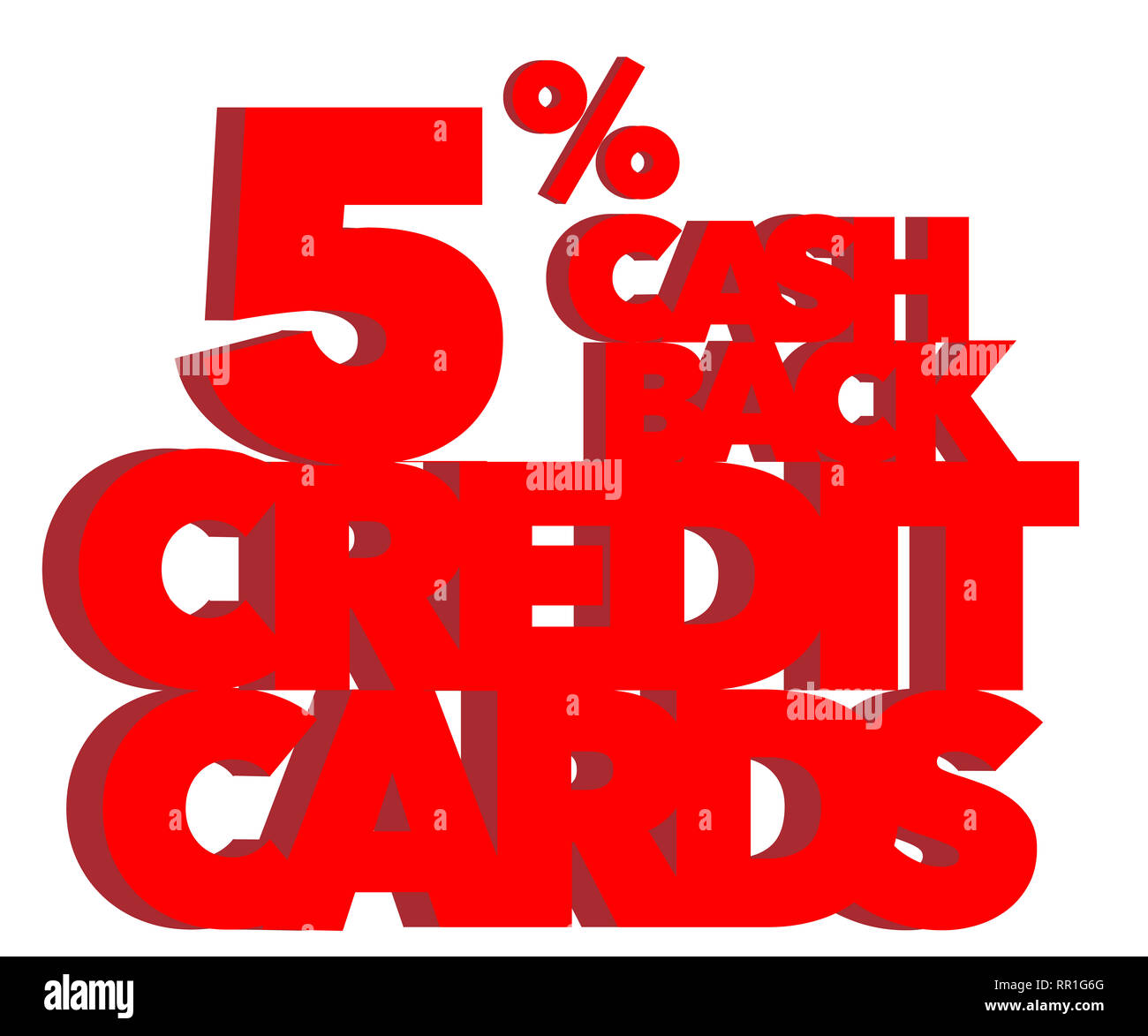 Cash back reward credit cards is the subject of this image of giant ...