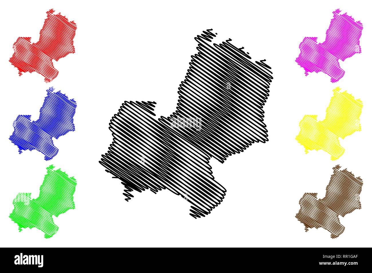 Edo State (Subdivisions of Nigeria, Federated state of Nigeria) map ...