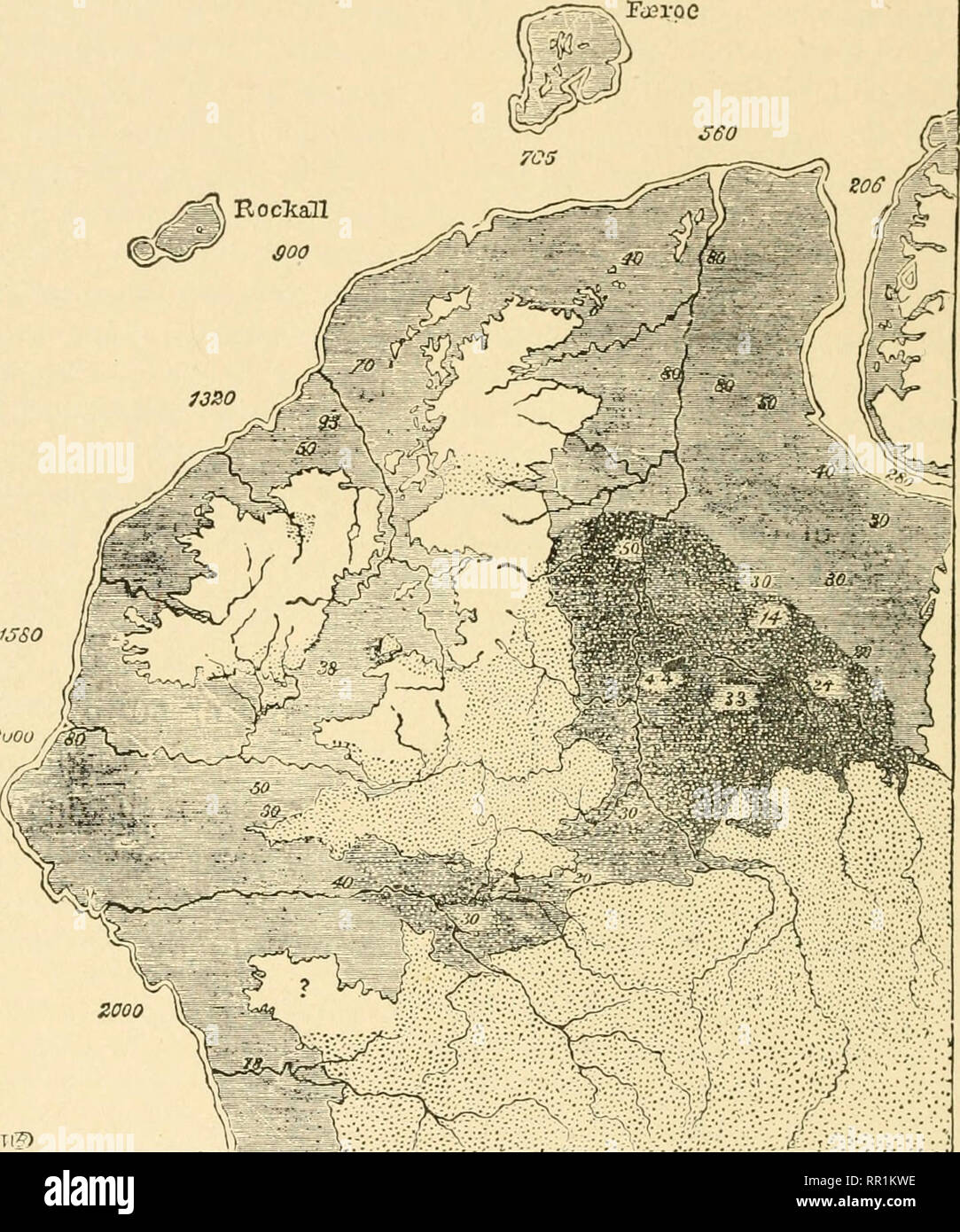 Map of northwestern europe hi-res stock photography and images - Alamy