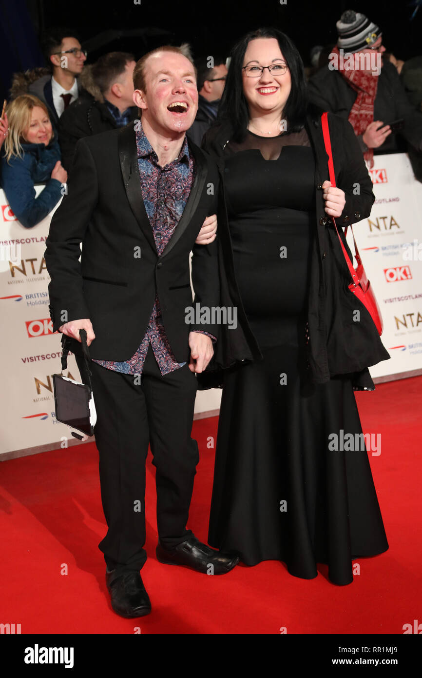 National Television Awards (NTAs) 2019 - Arrivals Featuring: Lee Ridley ...