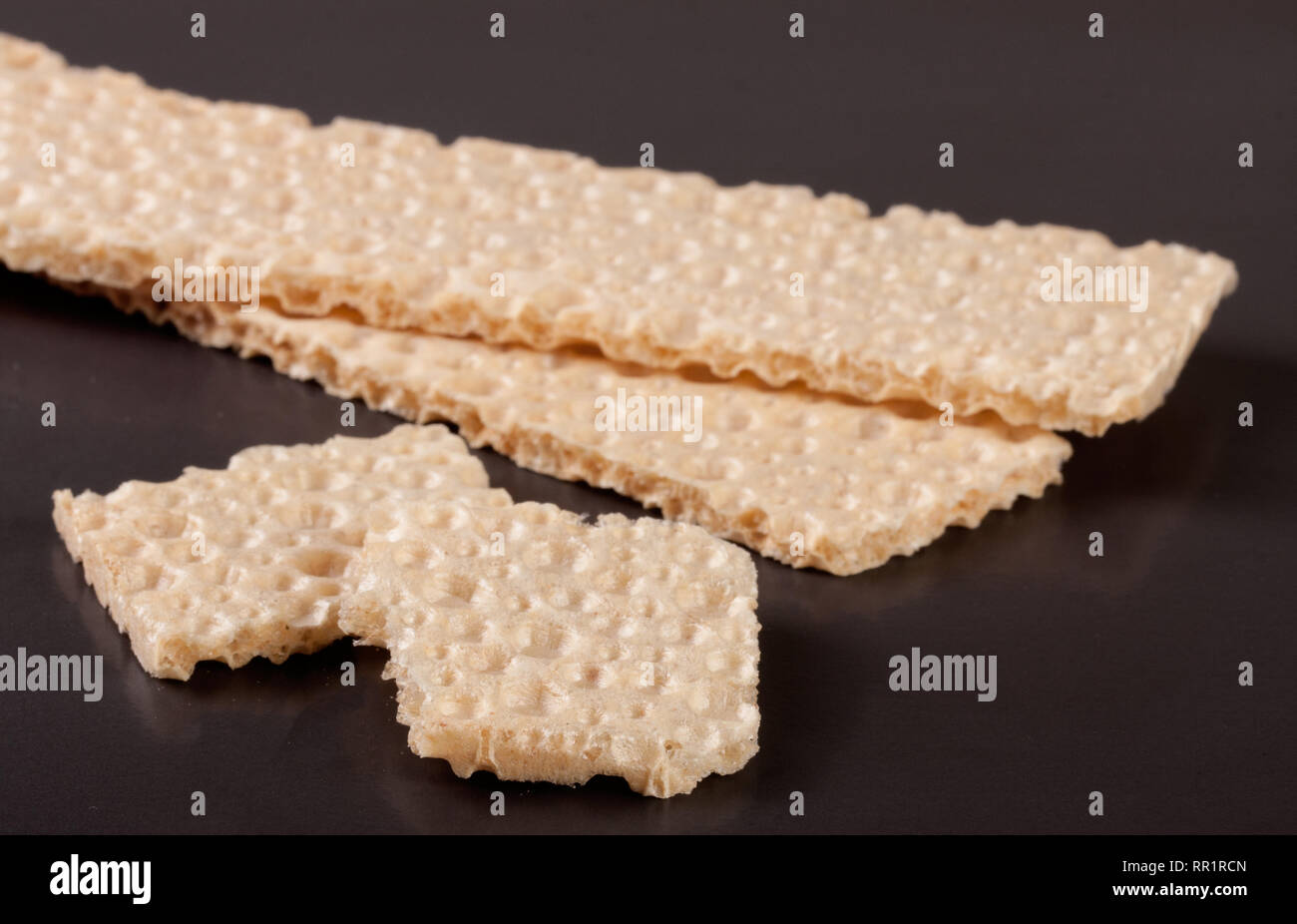 Dark rye crispbread hi-res stock photography and images - Alamy