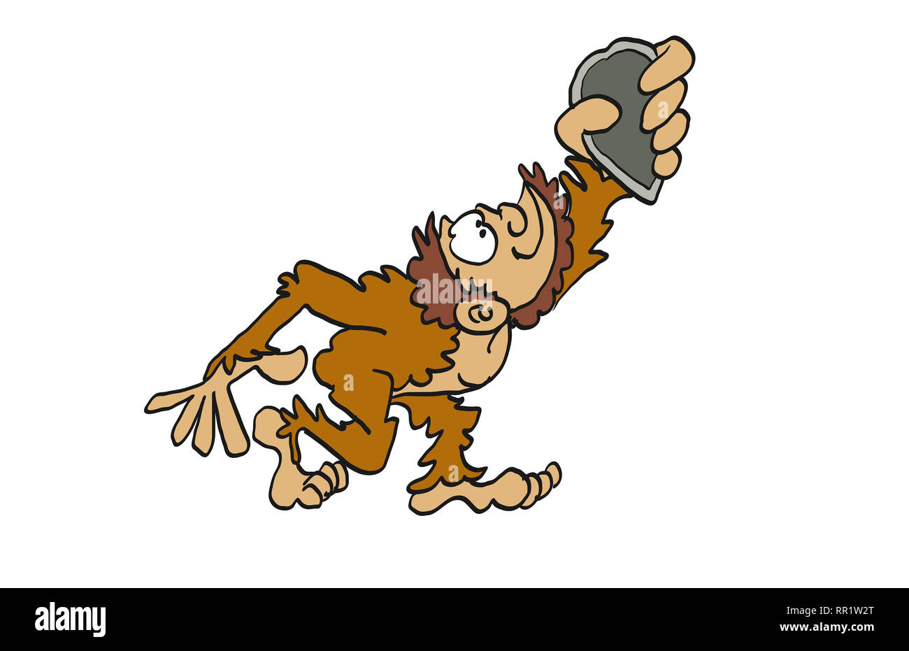 The cave man Cut Out Stock Images & Pictures - Alamy