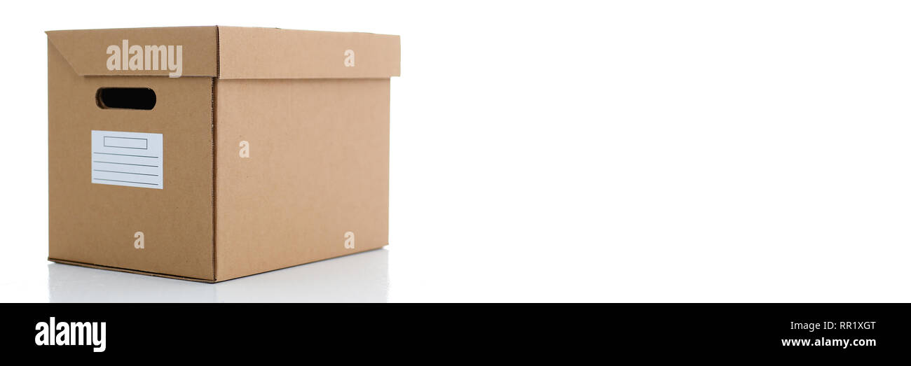 Closed carton Cut Out Stock Images & Pictures - Alamy