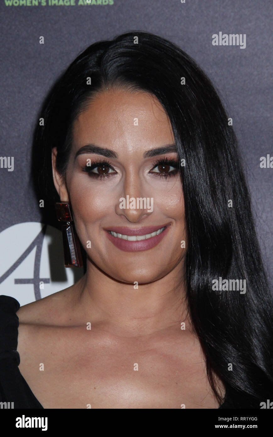 Nikki Bella 02/22/2019 The 20th Annual Women's Image Awards held at the ...