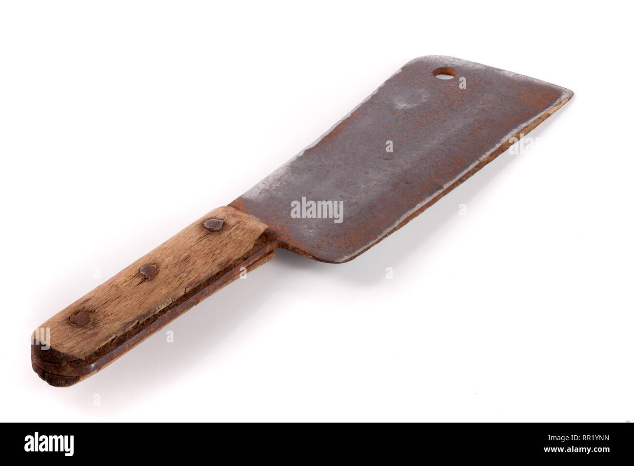 Old meat cleaver hi-res stock photography and images - Alamy