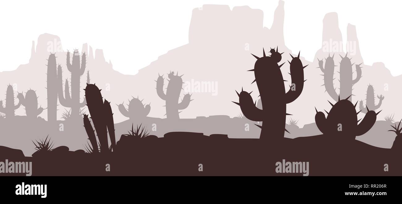 Phoenix arizona cactus Stock Vector Images - Alamy