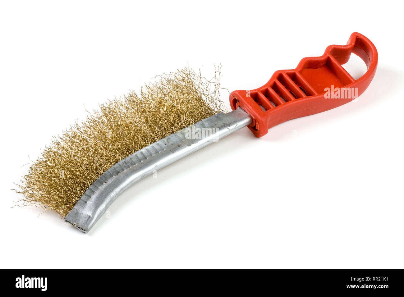 Metallic wire brush Cut Out Stock Images & Pictures - Alamy