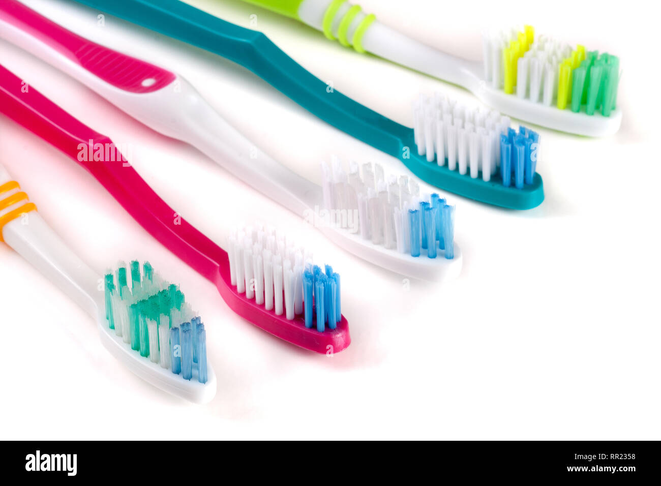 Color toothbrush on white background hi-res stock photography and ...