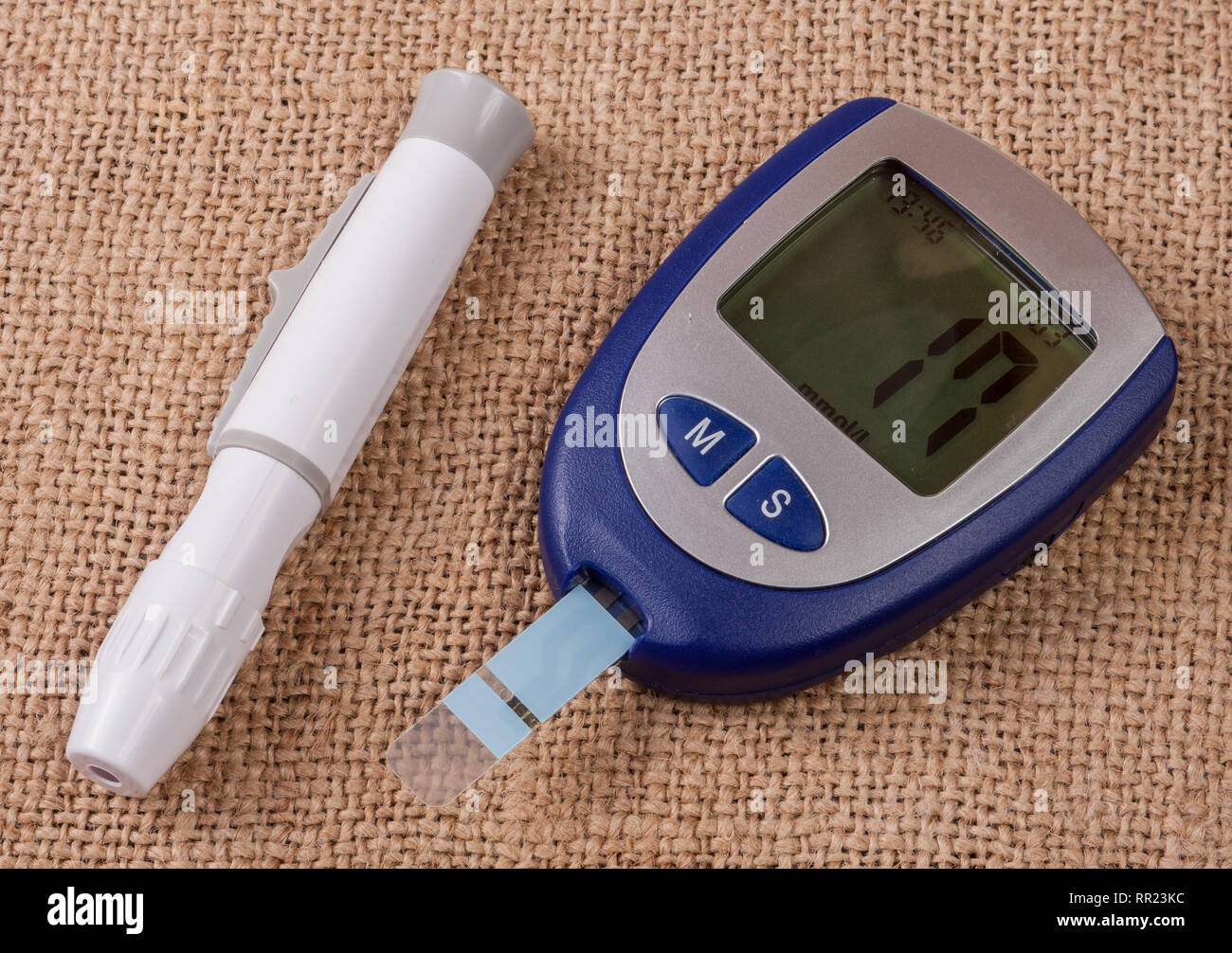 Blood glucose meter hi-res stock photography and images - Alamy