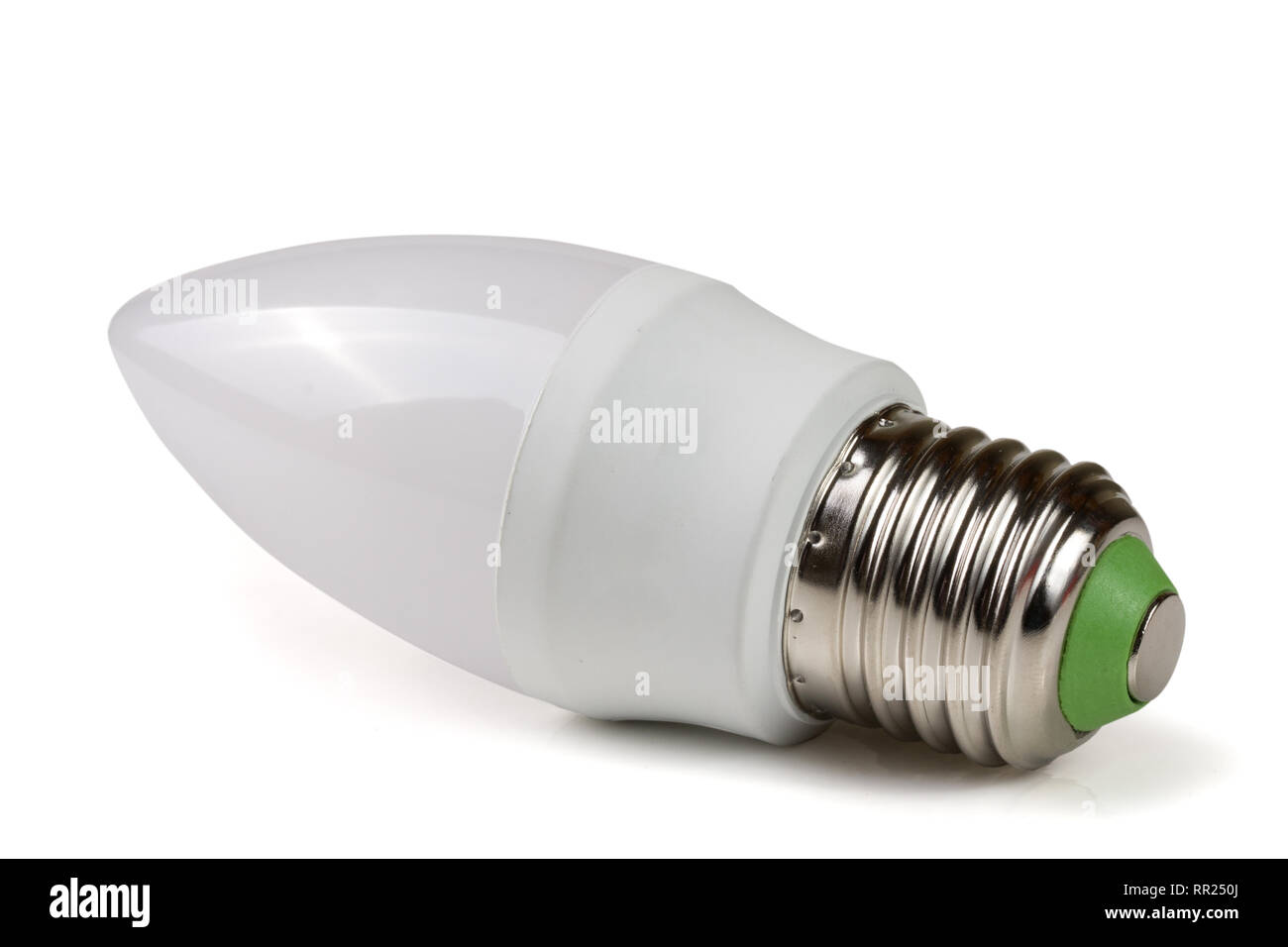 led lamp bulb isolated on white background Stock Photo - Alamy