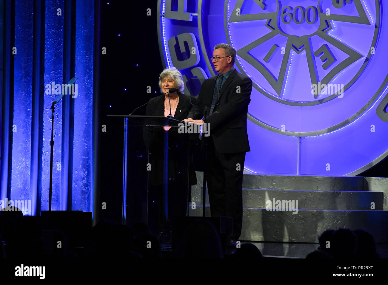 SHERYL MAIN and TIM MENKE attends the 56th Annual ICG Publicist Awards ...