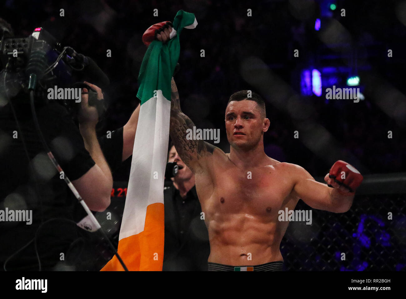 Dublin, Ireland, 23rd February 2019 - Bellator217, Dublin. Kiefer ...
