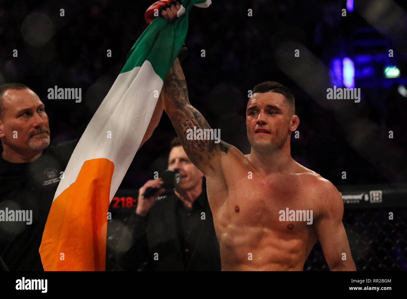 Dublin, Ireland, 23rd February 2019 - Bellator217, Dublin. Kiefer ...