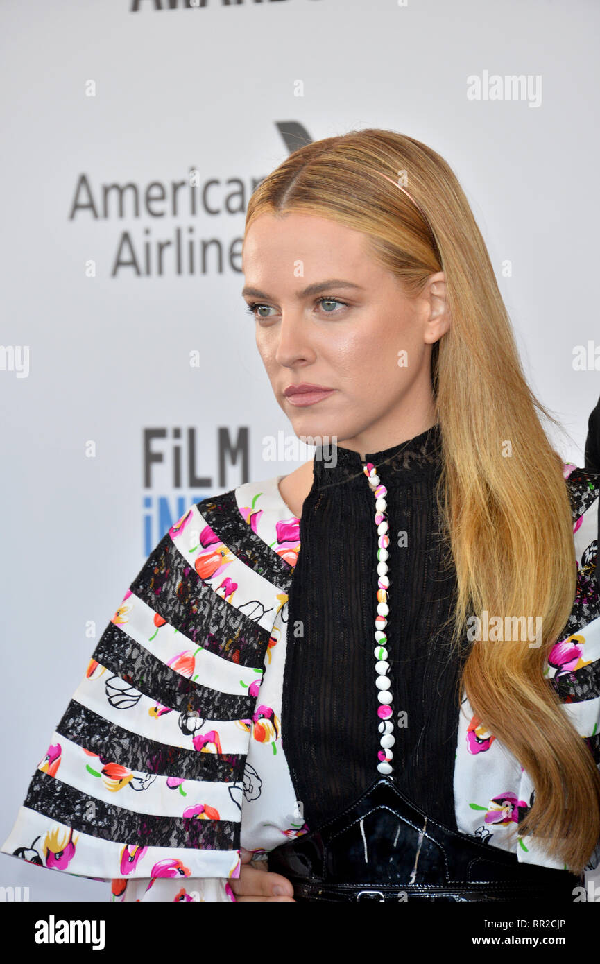 Santa Monica, California, USA. 23rd February, 2019. Riley Keough at the ...