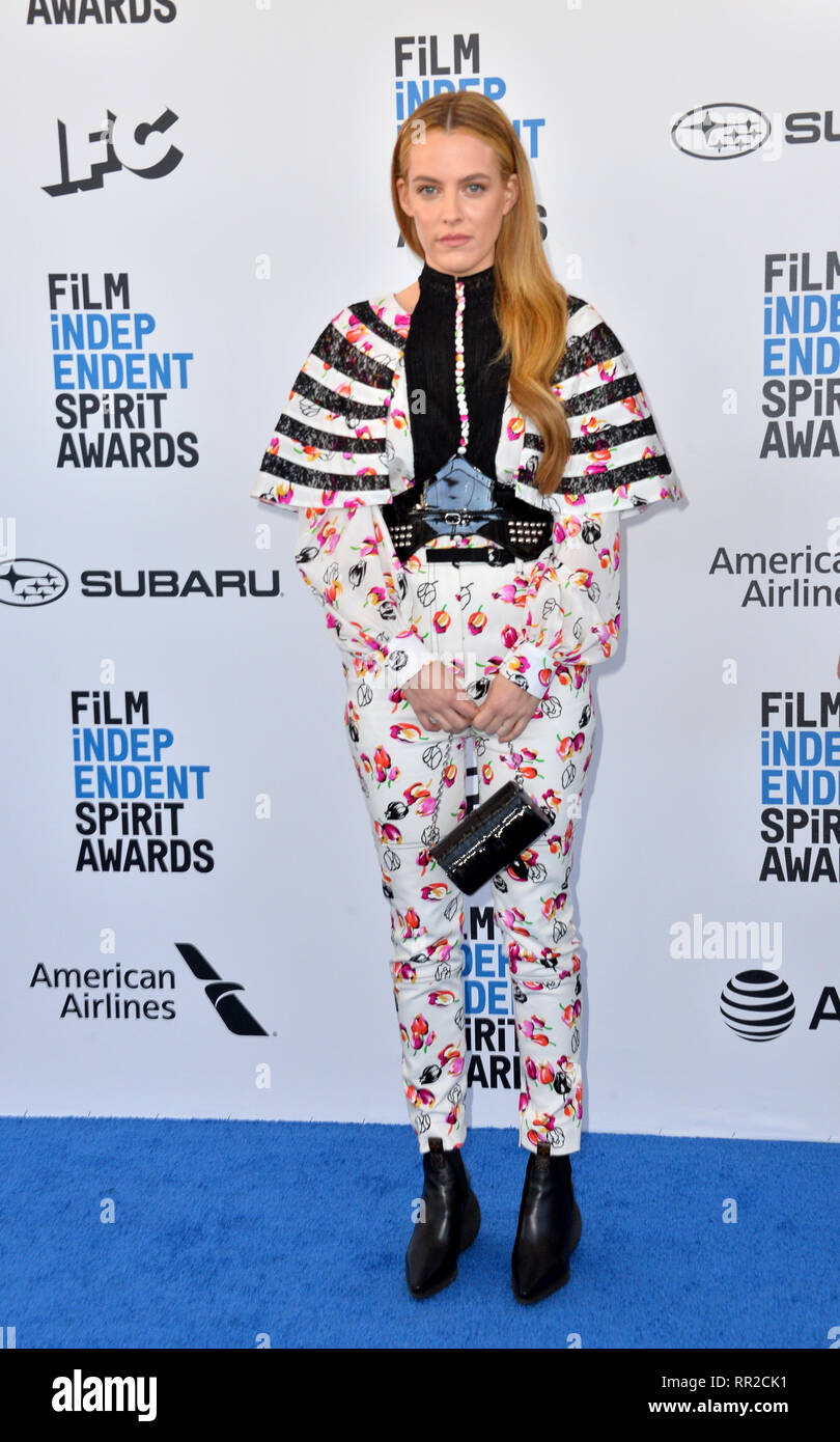 Santa Monica, California, USA. 23rd February, 2019. Riley Keough at the ...