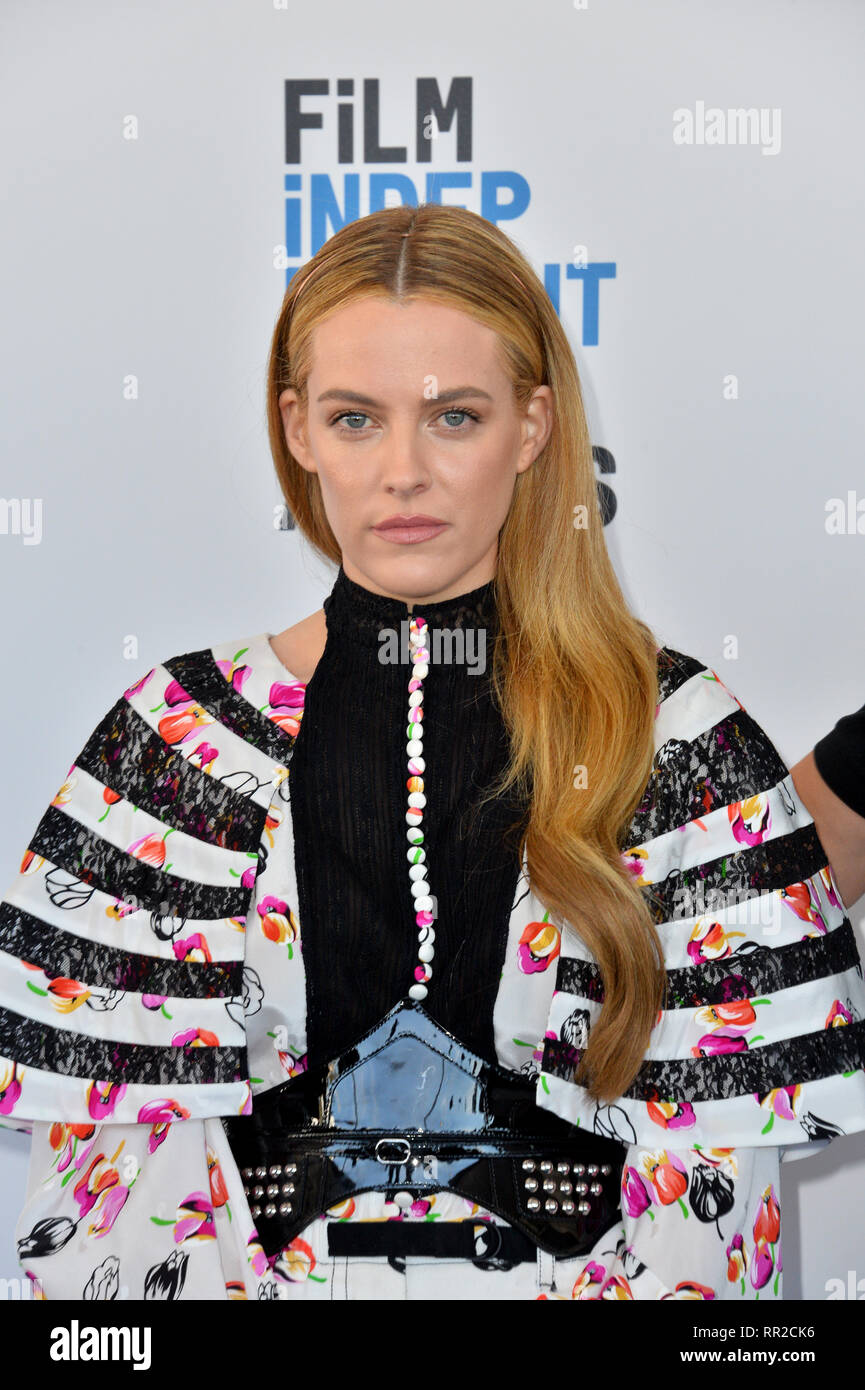 Santa Monica, California, USA. 23rd February, 2019. Riley Keough at the ...