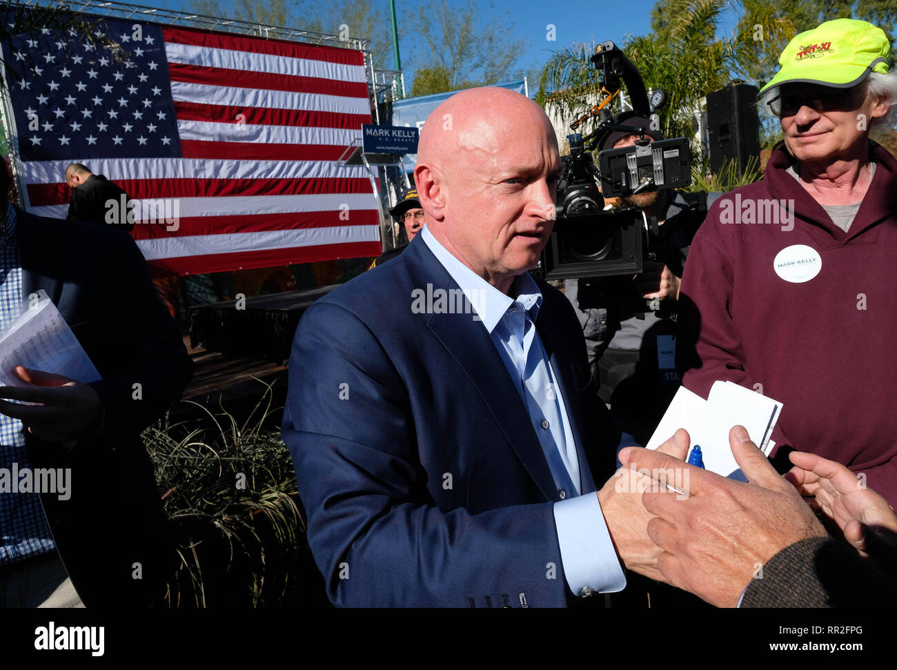 Tucson, Arizona, USA. 23rd Feb, 2019. February 23, 2019- Former ...