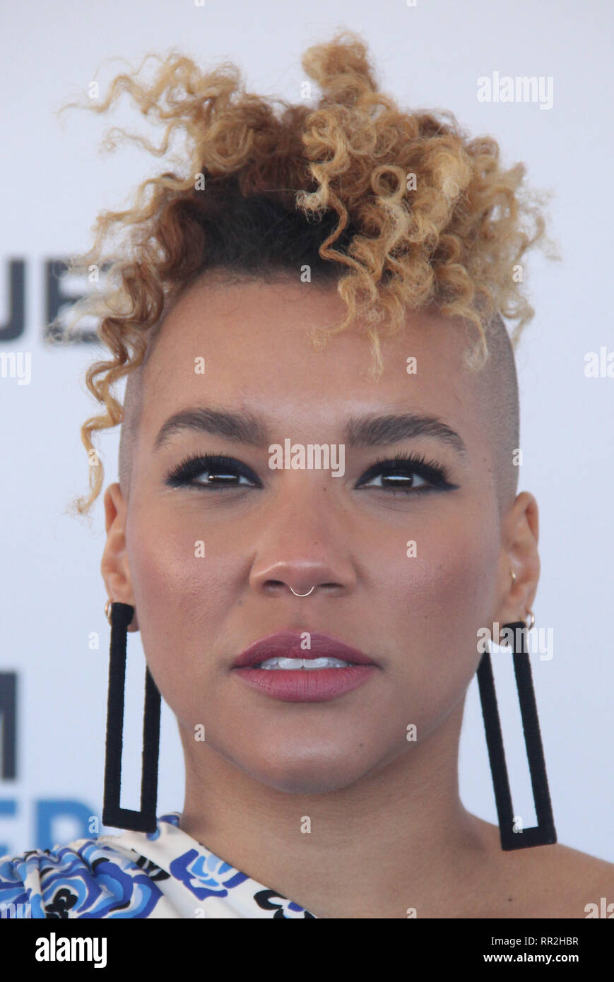 Emmy Raver-Lampman 02/23/2019 2019 Film Independent Spirit Awards in ...