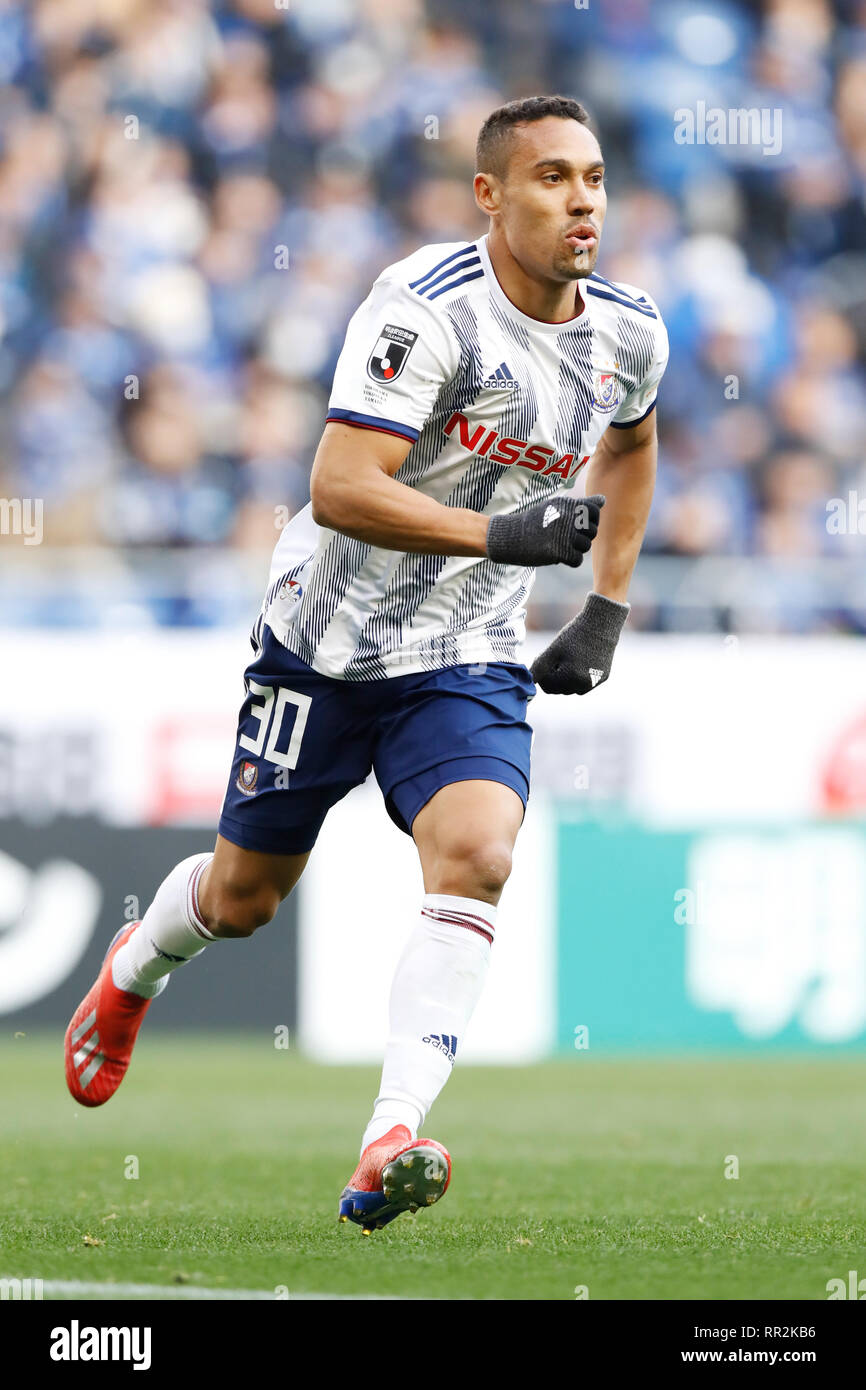 Osaka, Japan. 23rd Feb, 2019. Edigar Junio (FMarinos) Football/Soccer ...