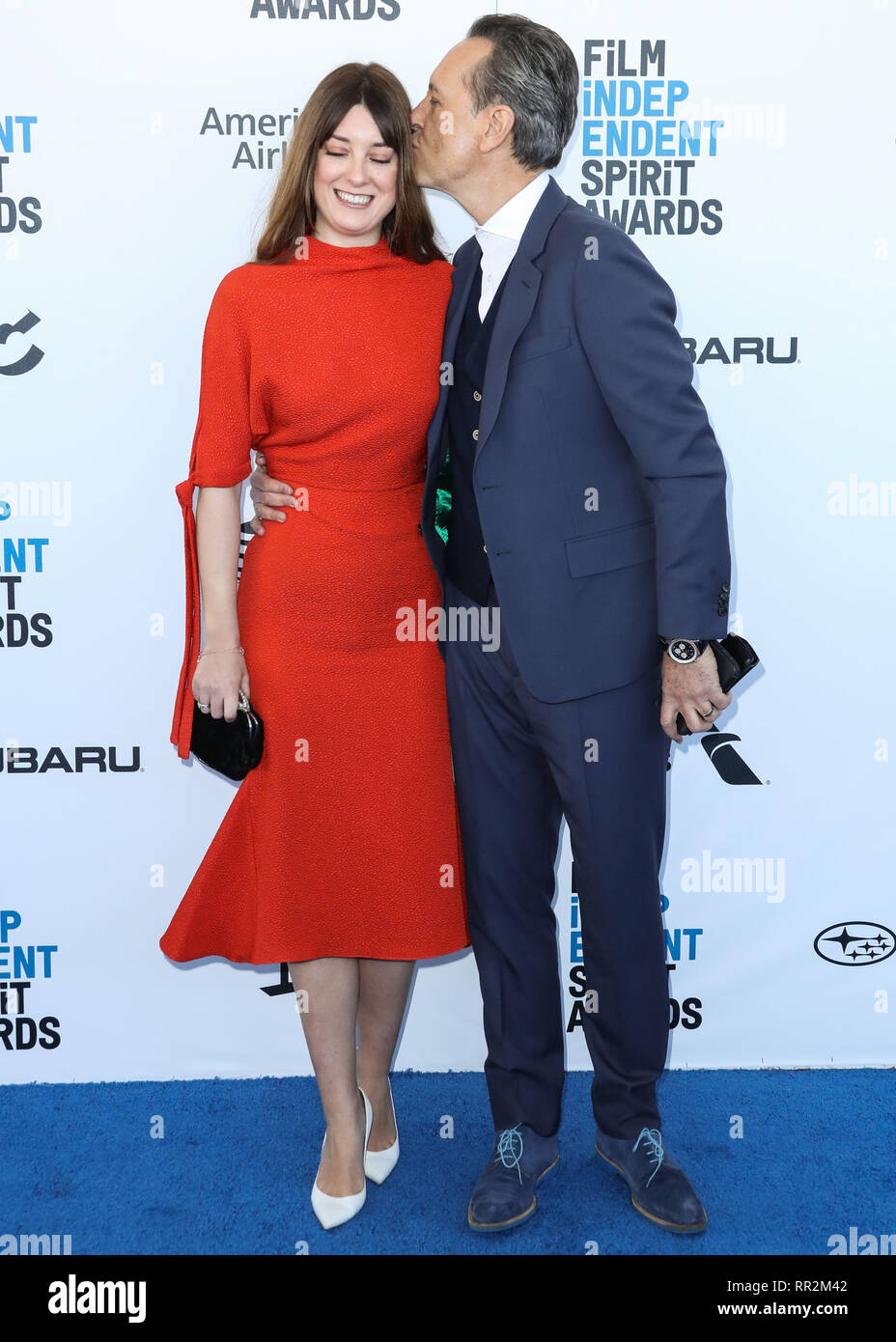 SANTA MONICA, LOS ANGELES, CA, USA - FEBRUARY 23: Olivia Grant and ...