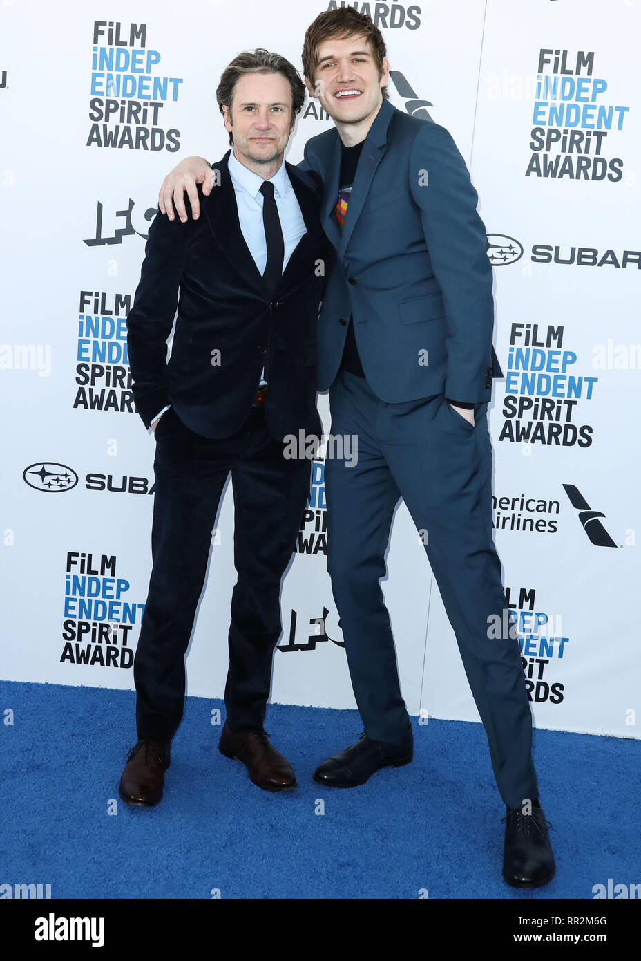 SANTA MONICA, LOS ANGELES, CA, USA - FEBRUARY 23: Josh Hamilton and Bo ...