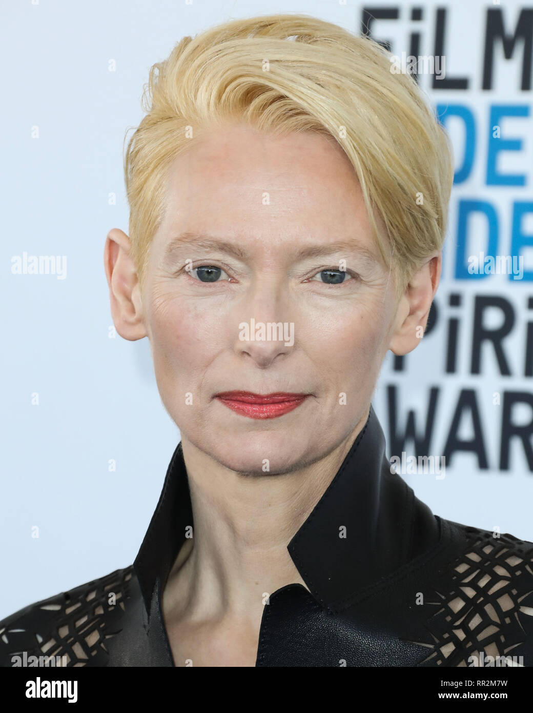 SANTA MONICA, LOS ANGELES, CA, USA - FEBRUARY 23: Actress Tilda Swinton ...