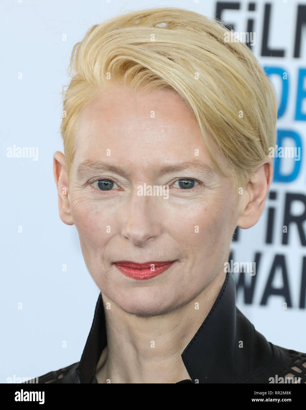 SANTA MONICA, LOS ANGELES, CA, USA - FEBRUARY 23: Actress Tilda Swinton ...