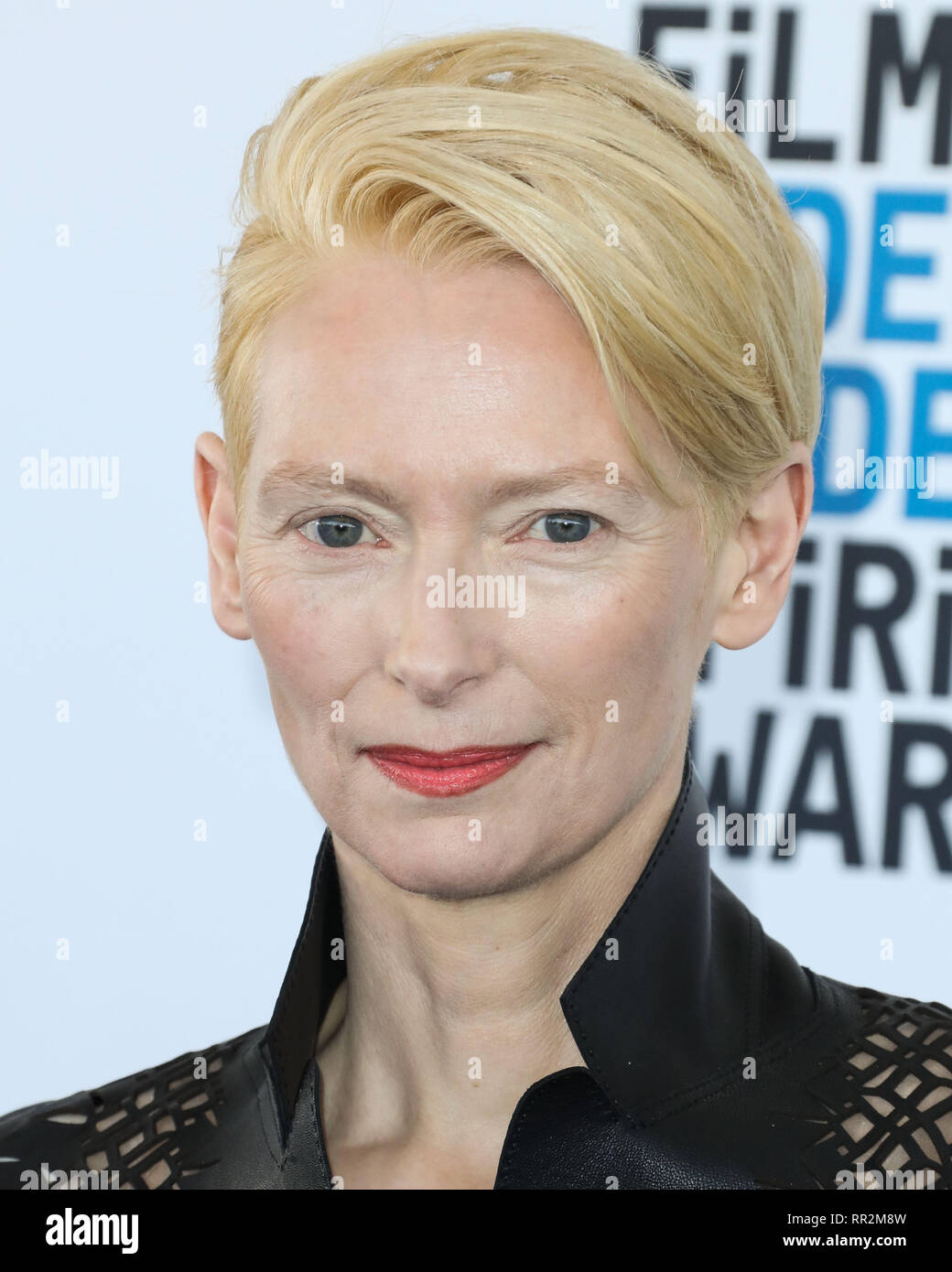 SANTA MONICA, LOS ANGELES, CA, USA - FEBRUARY 23: Actress Tilda Swinton ...