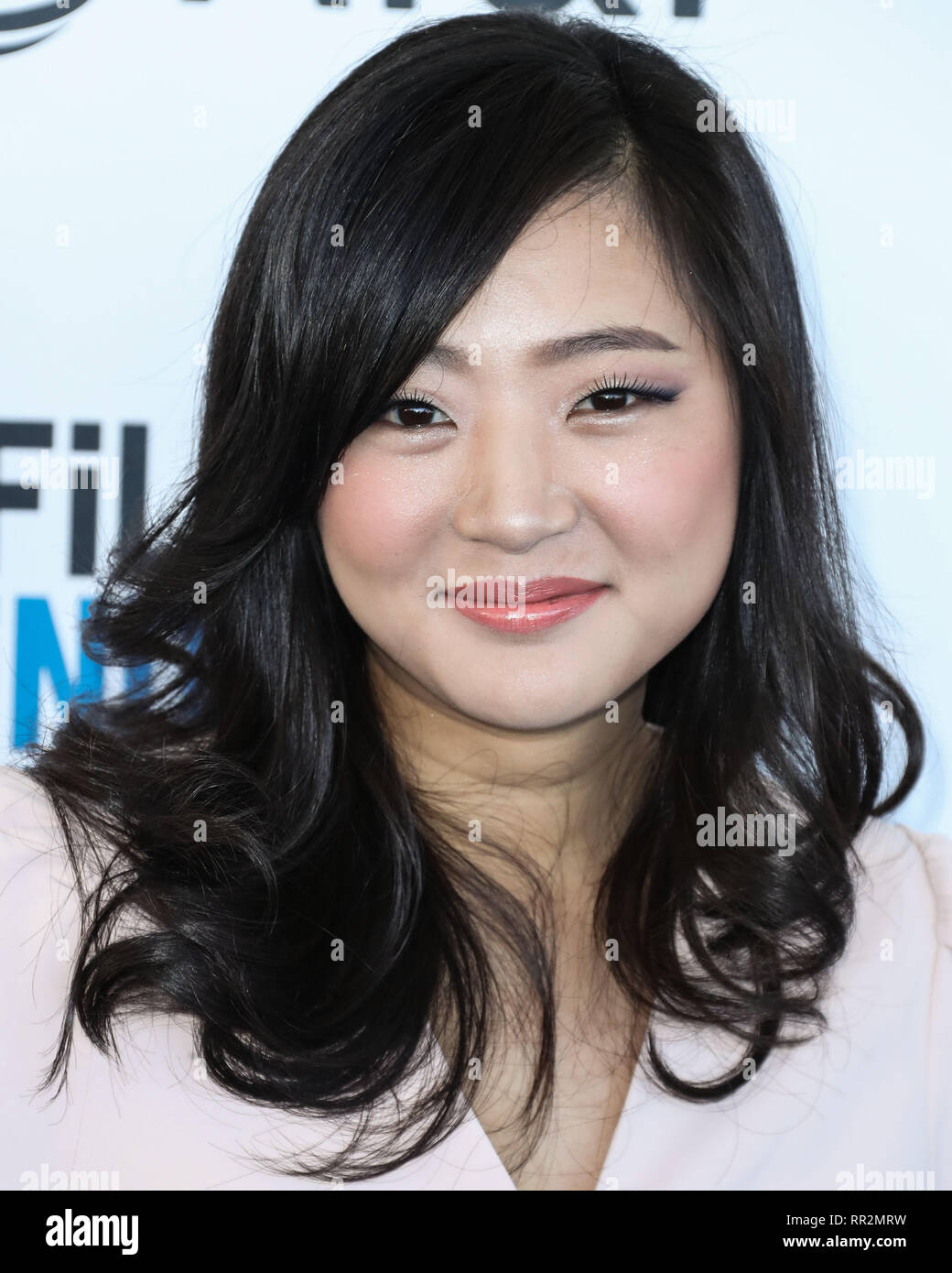 SANTA MONICA, LOS ANGELES, CA, USA - FEBRUARY 23: Actress Michelle La ...